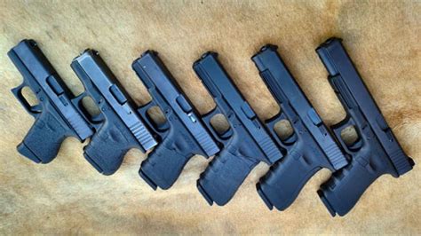 Glock Sizes Full Vs Compact Vs Subcompact