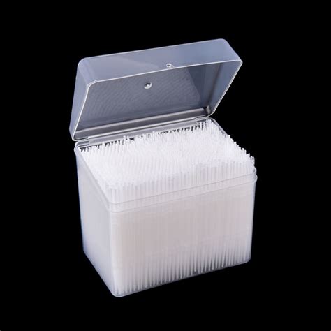 1box 1100pcs 2 Way Interdental Brush Tooth Pick Plastic Dental Picks