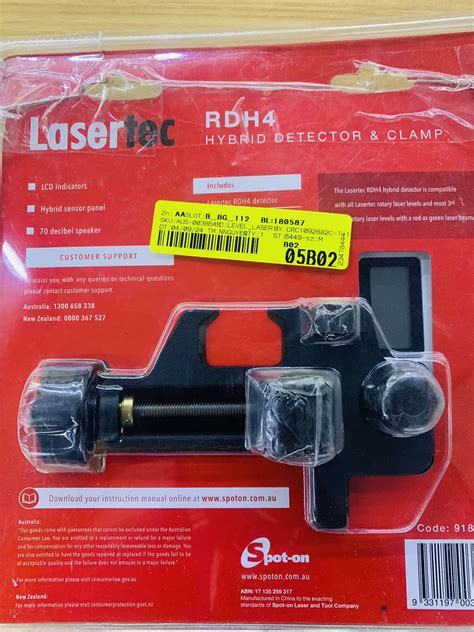 Lasertec Hybrid Detector And Clamp Rdh4 Hmr Shop N Bid