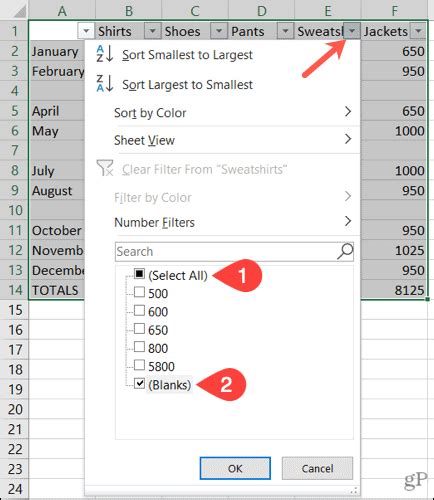 How To Find And Delete Blank Rows In Microsoft Excel