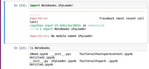 Python After Making The Notebook Importable It Still Gives Import