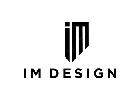 Premium Vector Im Logo Design Vector Illustration
