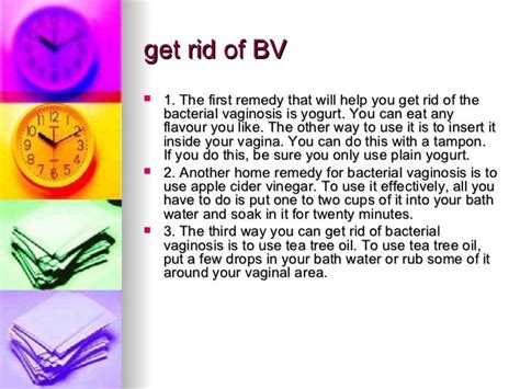 Bacterial Vaginosis Home Treatment