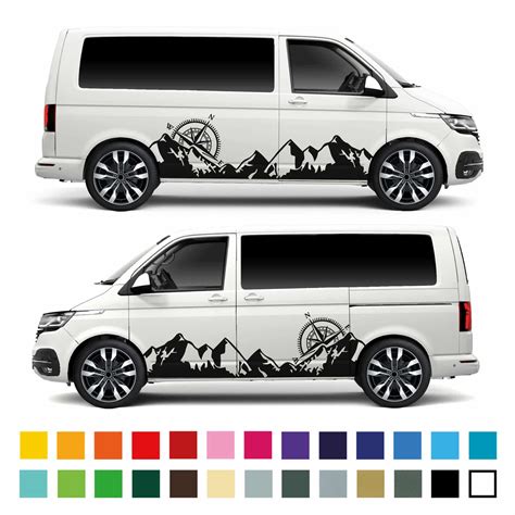 Vw Transporter Van Side Graphics Stickers And Decals