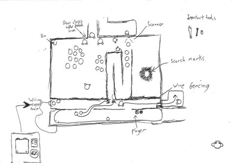 Preliminary Level Design Sketch For Beginning Chapter Tastyapricot