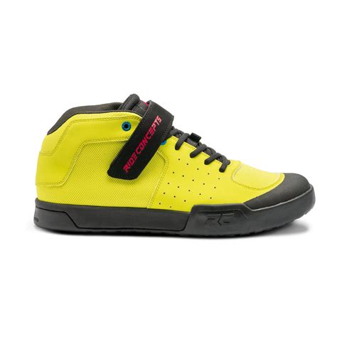 Ride Concepts Wildcat Flat Pdl Mtb Shoe Sam Pilgrim Edition Lime Black