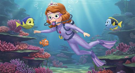 Sofia The First Scuba Diving Underwater By Abdulrahmanchowd2006 On Deviantart