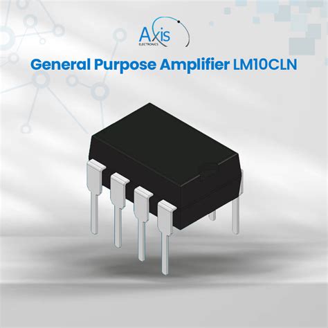 General Purpose Amplifier Lm10cln Axis Electronics Pvt Ltd
