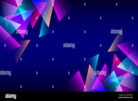 Abstract Technology Triangle Background Free Vector Stock Vector Image And Art Alamy