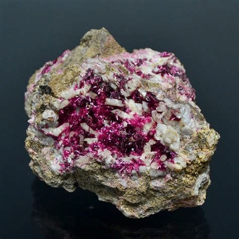 Erythrite Crystals On Matrix Height 6 Cm Width 7 Cm 190 G