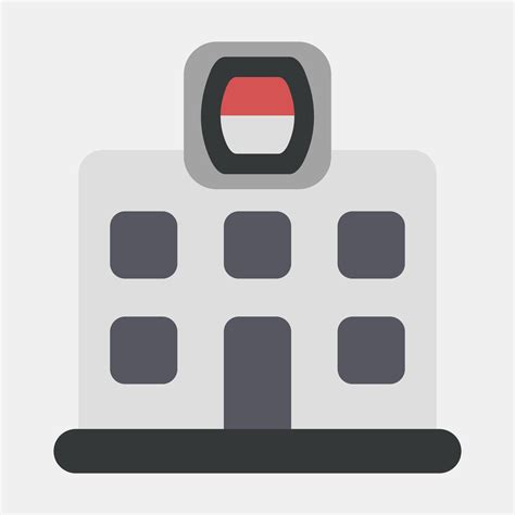 Icon Election Commission Building Indonesian General Election Elements