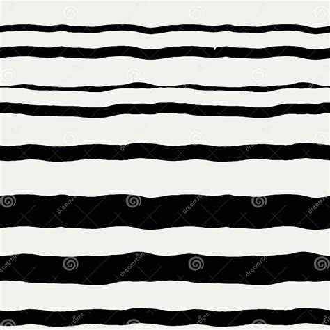 Striped Pattern Imperfect Irregular Lines Stock Illustration