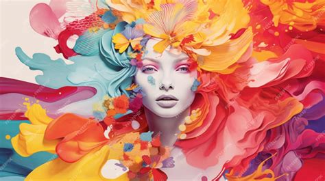Premium Ai Image Vibrant Color Palette With Bold And Bright Colors