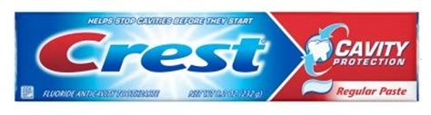 Bl Crest Toothpaste 82 Oz Cavity Protection Regular Pack Of 3