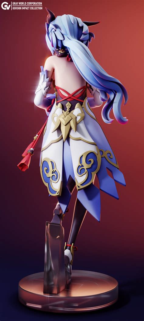 Gan Yu Genshin Impact 3d Print Model By Gray World Corporation