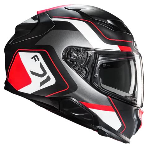 Hjc F71 Arcan Mc1sf Rojo Blanco Mate Cascos Para Motos Rider Site