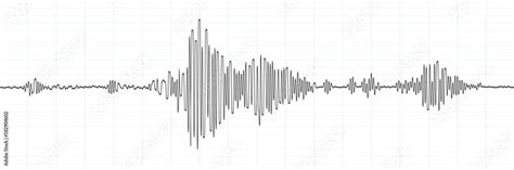 Poster Earthquake Seismograph Wave Wall Art Ukposters