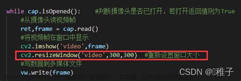 4 通过opencv采集摄像头视频数据 toy模板网