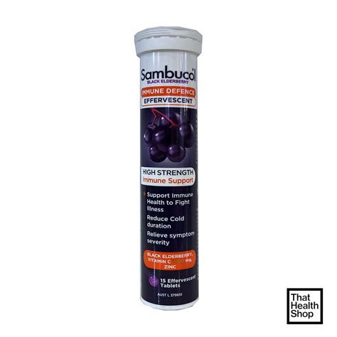 Sambucol Immune Defence Effervescent High Strength Immune Support 15