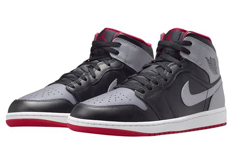 Air Jordan 1 Mid Black Cement Grey Jan 2024 Dq8426 006