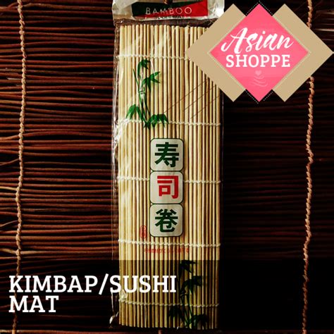 Kimbap Sushi Bamboo Rolling Mat Lazada Ph