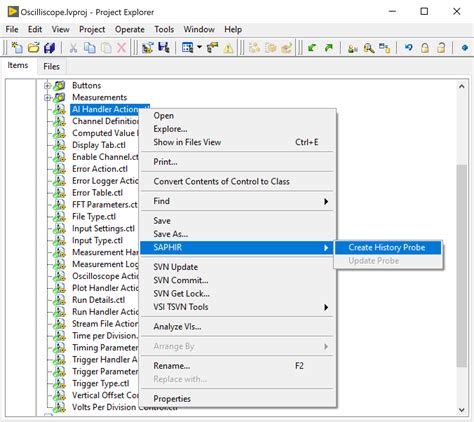 How Do I Use A History Probe On An Enum Wku Labview Academy