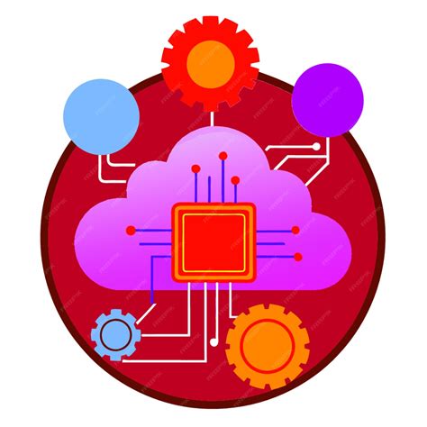 Premium Vector Technology Concept Vector Illustration Featuring Algorithm Design Elements Flat