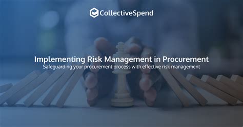 Implementing Risk Management In Procurement
