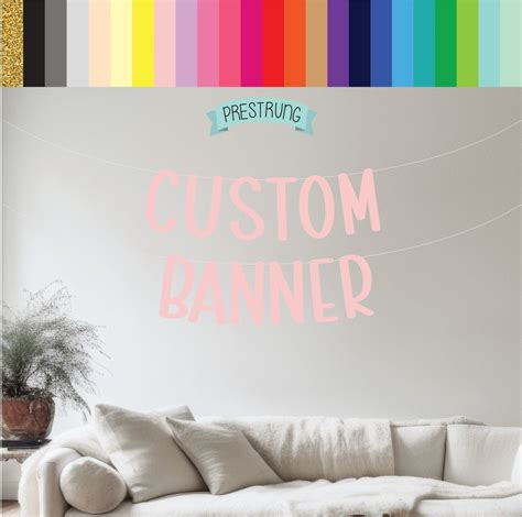Custom Light Pink Banner Light Pink Banner Light Pink Etsy