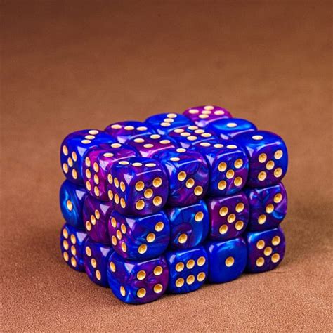 Lavender Blue Mini D6 Dice