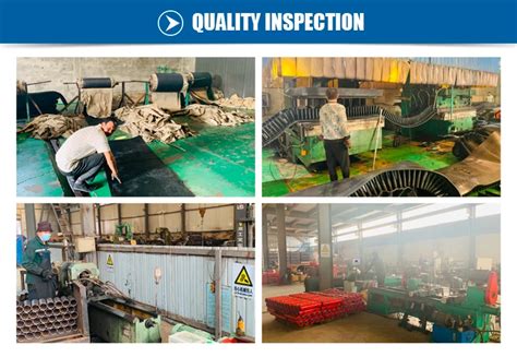 Comb Type Return Disc Rollers Conveyor Rubber Disc Rollers Self Cleaning Return Rollers For