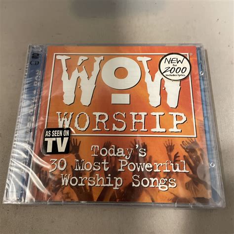 Wow Worship Orange By Various Artist Audio Cd 2 Disc Like B4 For Sale