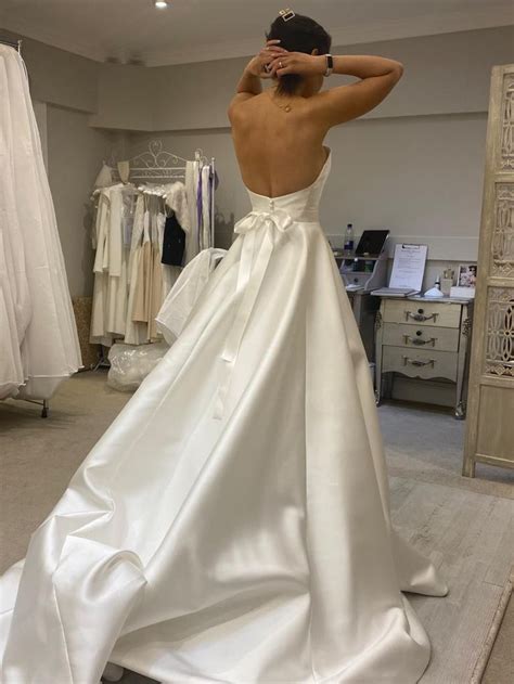 Back Of Dress Reception Look