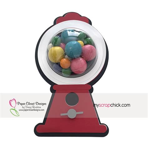 Gumball Machine Card Soapbox Creations Mft Gumball Greetings Kit