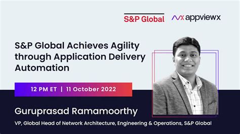 Vanathi Thangavel On Linkedin Sandp Global Achieves Agility Through Application Delivery Automation