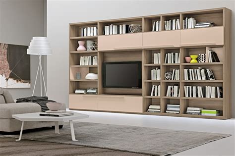 Modern Living Room Wall Units With Storage Inspiration