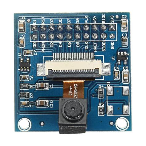 Conventional Vga Ov7670 Cmos Camera Lens Module Cmos 640x480 Sccb With I2c Interface Adapter