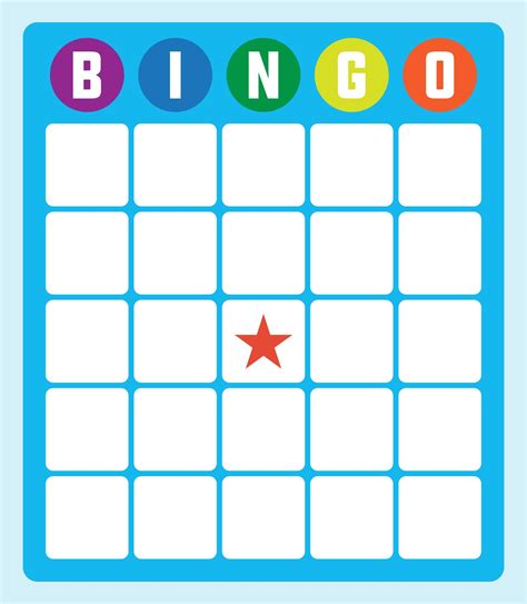 Printable Bingo Cards Blank Bingo Card Template Bingo Template Free Bingo Cards