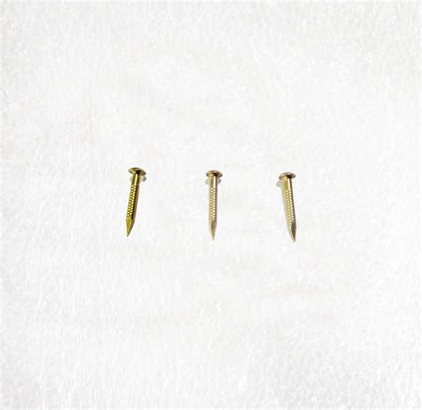 Small Brass Nails M15 X 101215 Or 20mm Long For Wood Leatherwork Pkt 100 Jasz It Up
