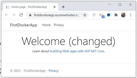 Deploy A Docker Based Aspnet Core App To Azure