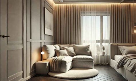 Small Corner Sofa For Bedroom Home Futuristic