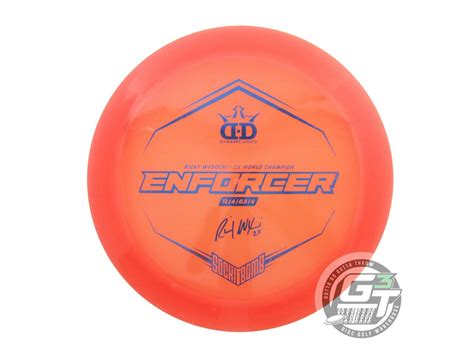 Used Dynamic Discs Wysocki Lucid Enforcer 173g Orange Blue Foil Driv