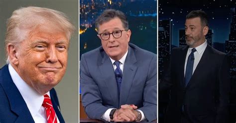 Trump Claims Jimmy Kimmel Is Next After Stephen Colbert Canned By Cbs