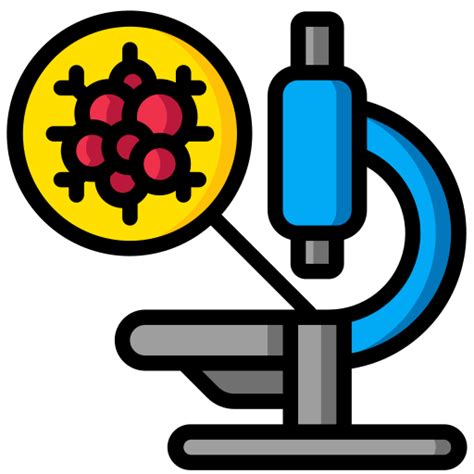 Microscope Basic Miscellany Lineal Color Icon