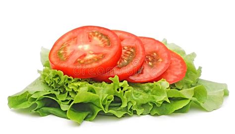 Tomate Vegetais E Alface Foto De Stock Imagem De Vegetariano 31733966