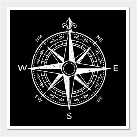Compass Sailing By Shirtsyoulike Ts For Sailors Compass Tattoo