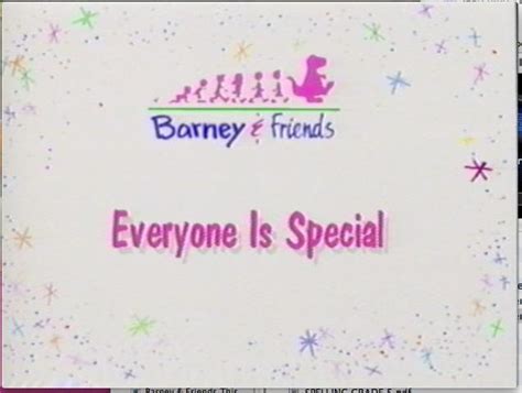 Everyone Is Special Custom Barney Wiki Fandom