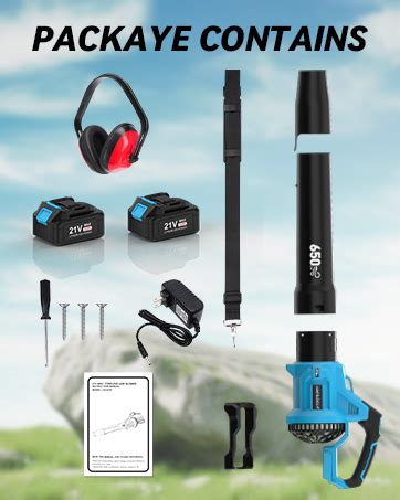 Leaf Blower Cordless650 Cfm And 160 Mph Electric Cordless