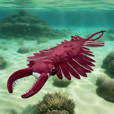 Anomalocaris Arthropod Soft Stuffed Plush Toy Gage Beasley