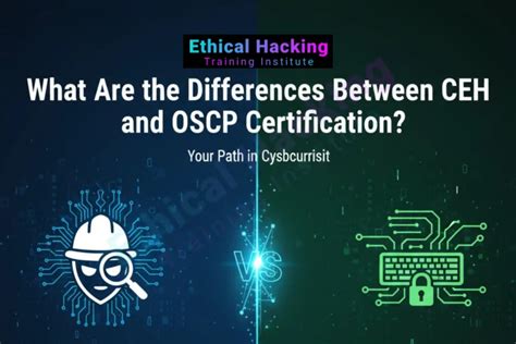 What Are The Differences Between Ceh And Oscp Certification Learn